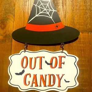 Burton | Holiday | Out Of Candy Flip Sign | Poshmark